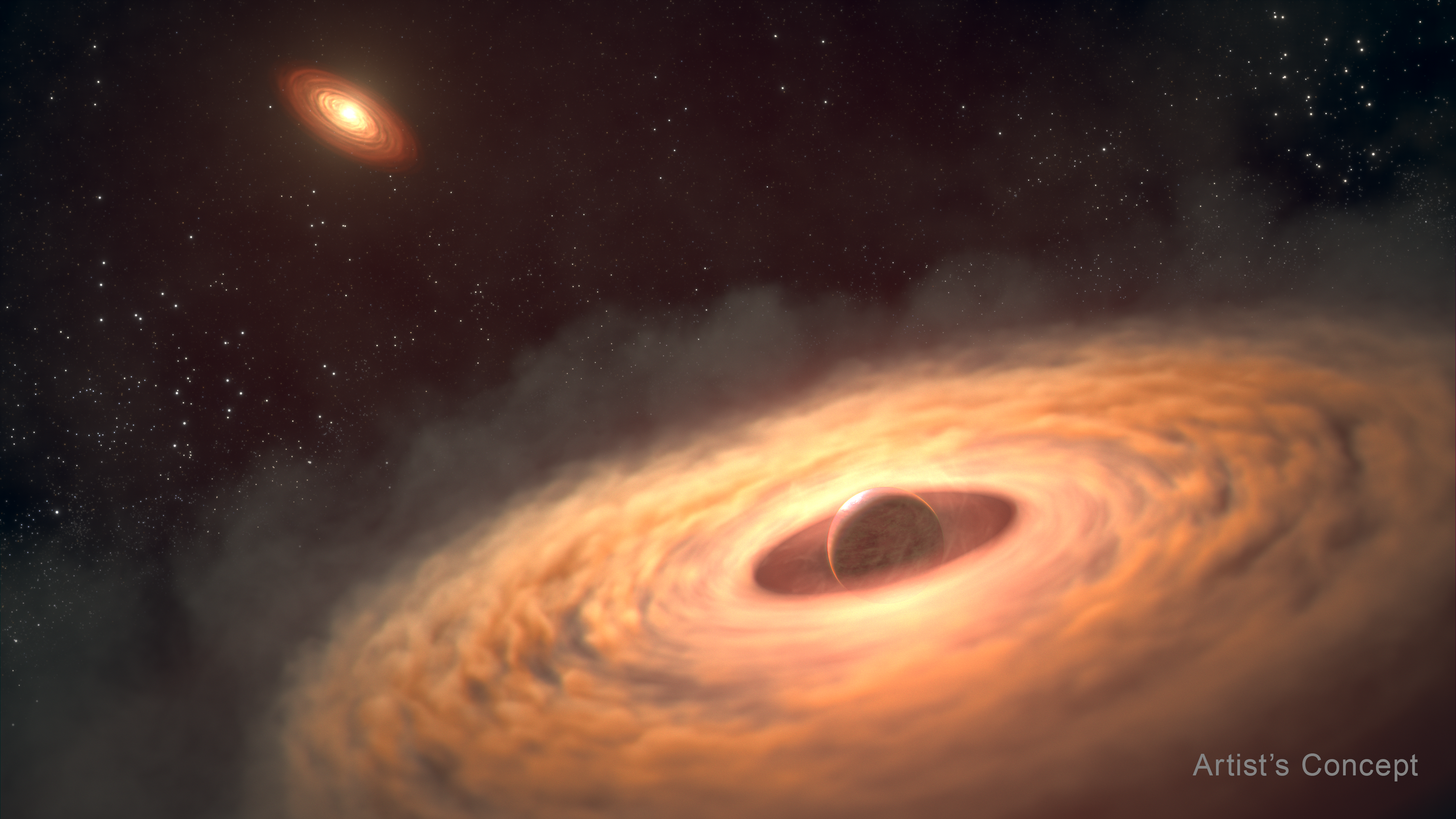 Circumplanetary Disk (Artist's Concept) - NASA Science